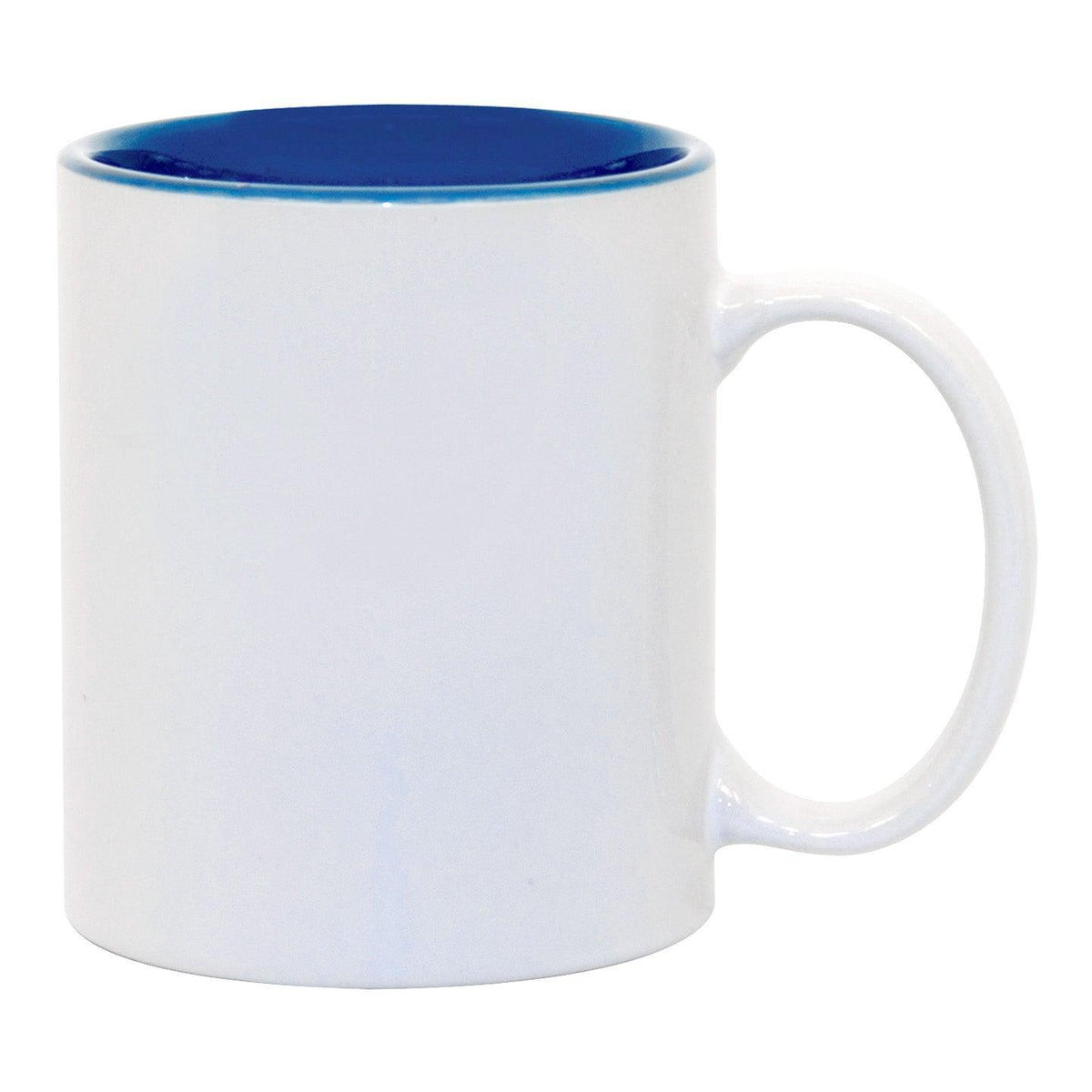 11 Oz Two Tone Colored Mug Cambridge Blue Blank Sublimation Mugs