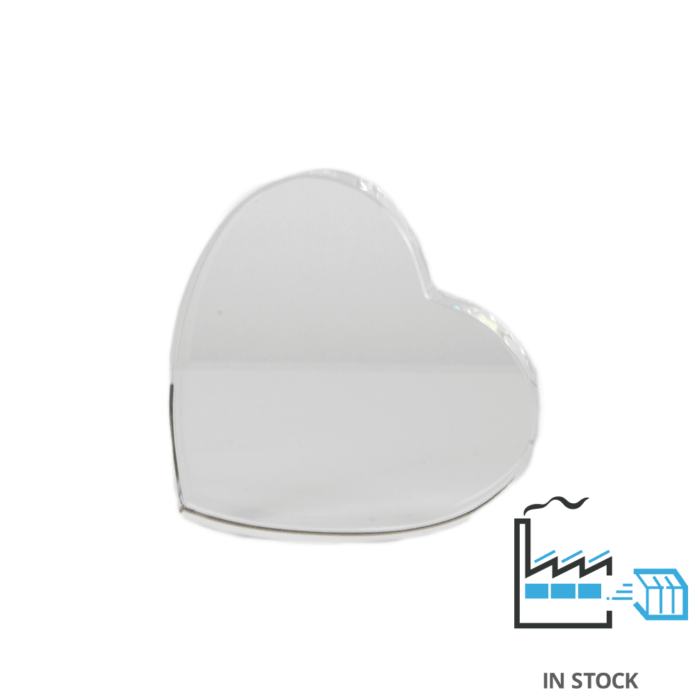 CR011 - Heart-Shaped Screen – Blank Sublimation Mugs